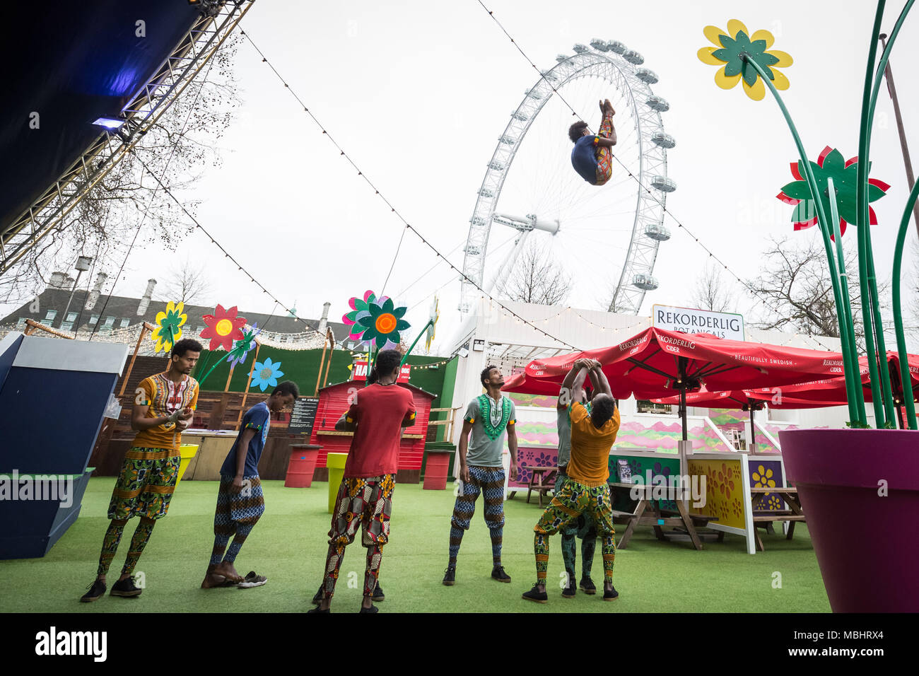 Ethiopian circus brothers hi-res stock photography and images - Alamy