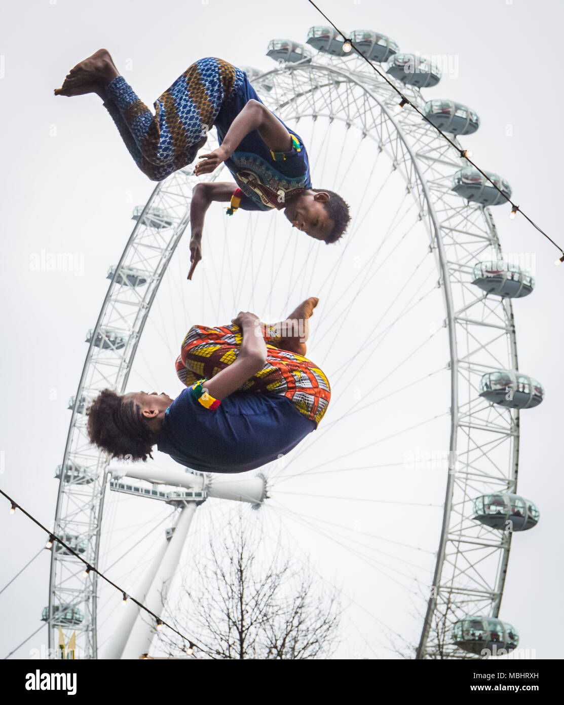 Ethiopian circus brothers hi-res stock photography and images - Alamy