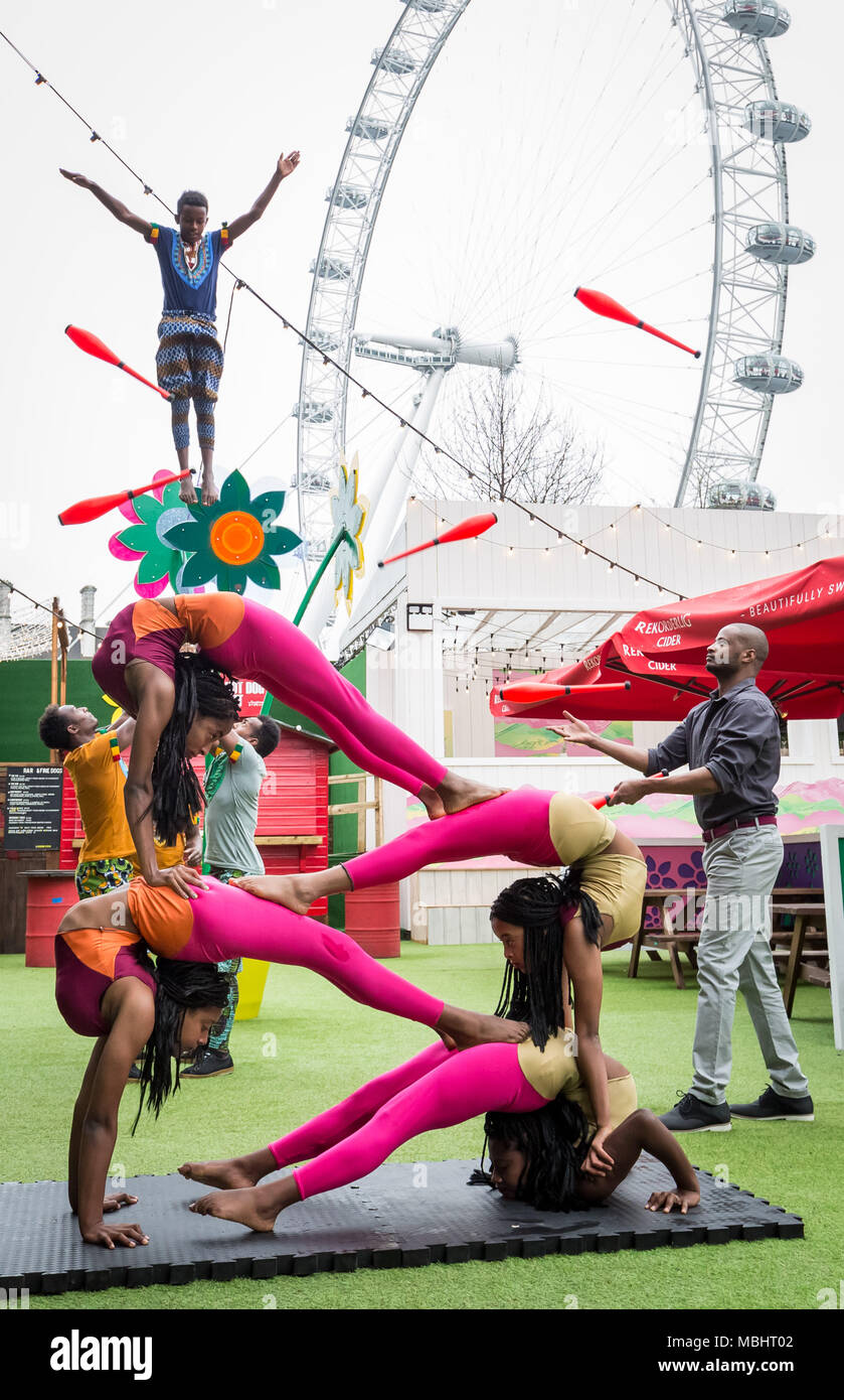 Ethiopian circus brothers hi-res stock photography and images - Alamy