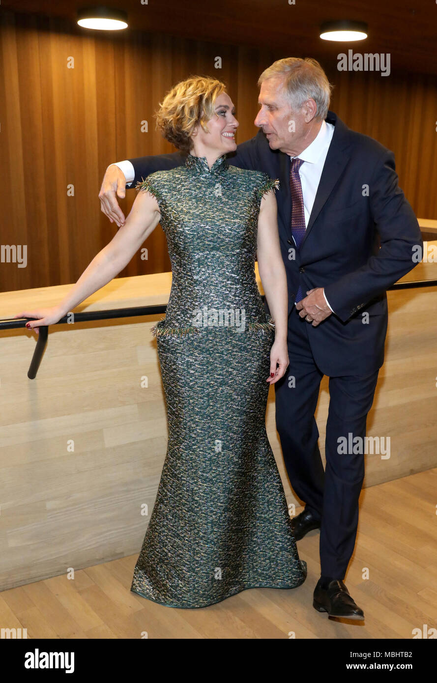 Hamburg, Germany. 11th Apr, 2018. 11.04.2018, Hamburg, Germany: TV ...