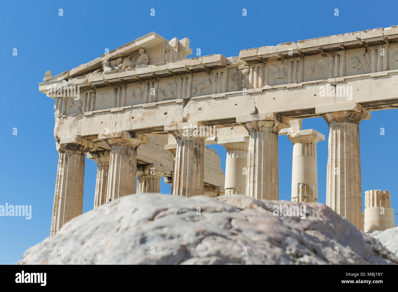 The Parthenon at the Acropolis in Athens, Greece Stock Photo - Alamy