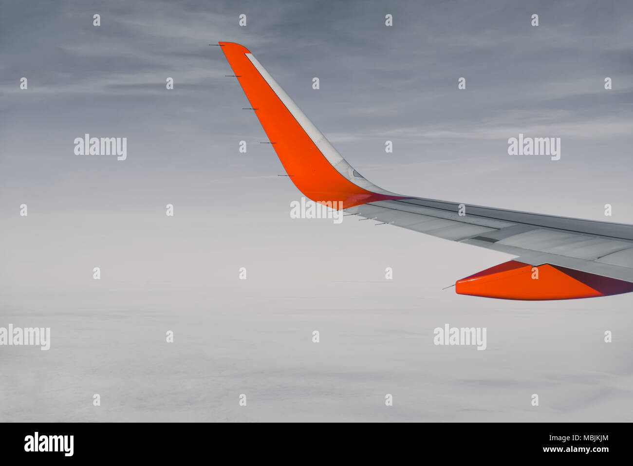 Look through window aircraft during flight Stock Photo - Alamy