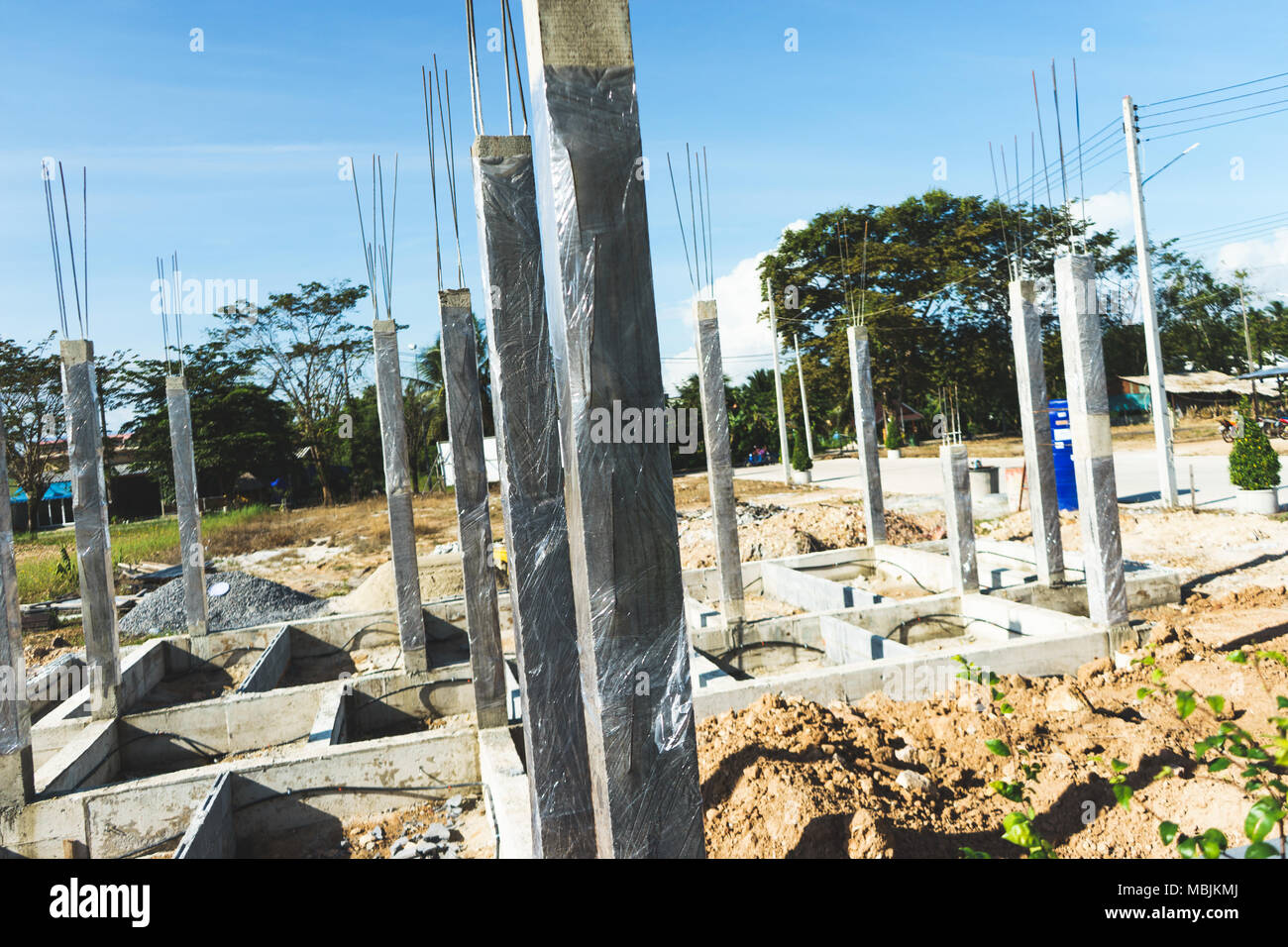 Under construction building Stock Photo - Alamy