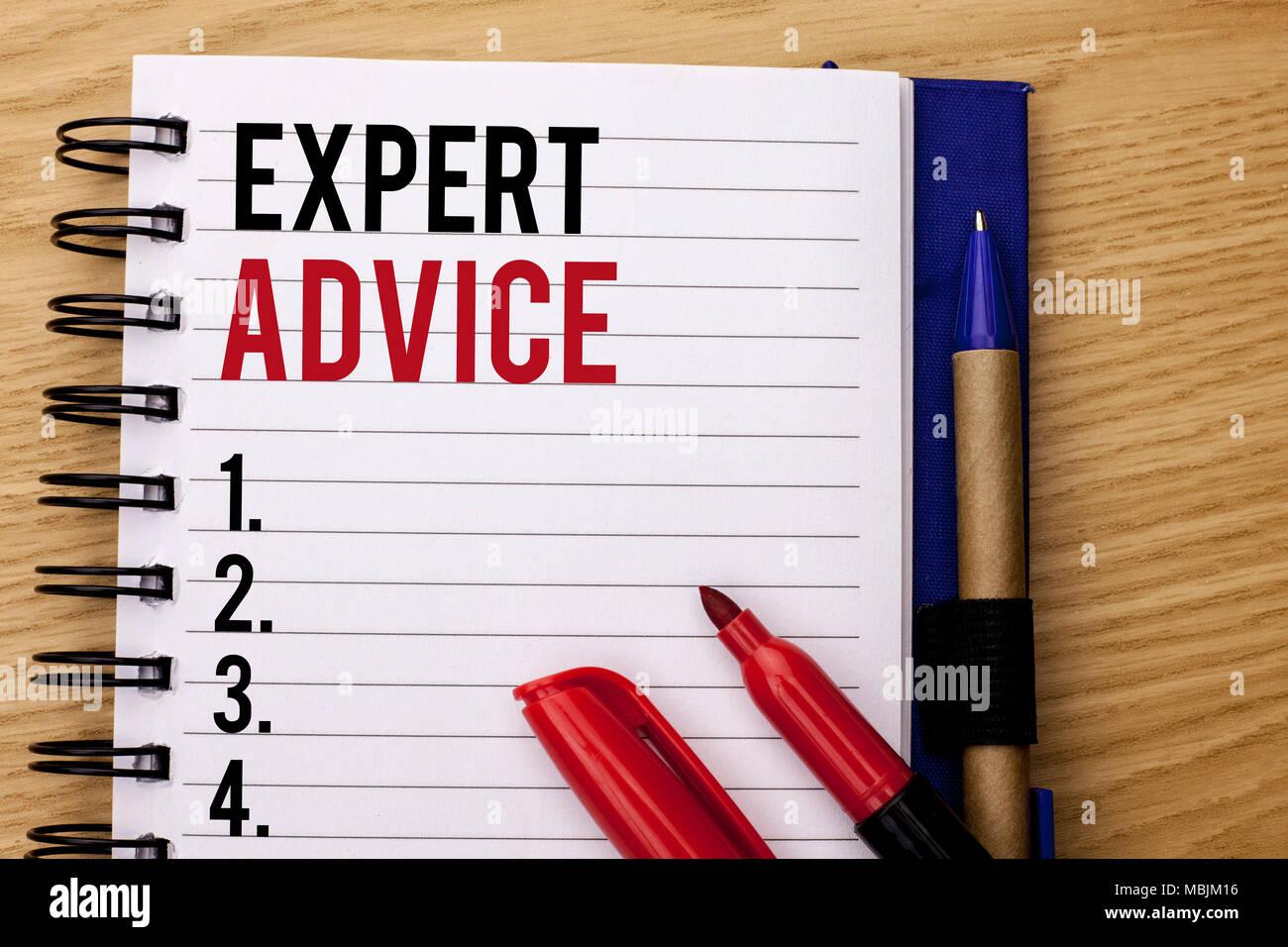 Handwriting text writing Expert Advice. Concept meaning Professional ...