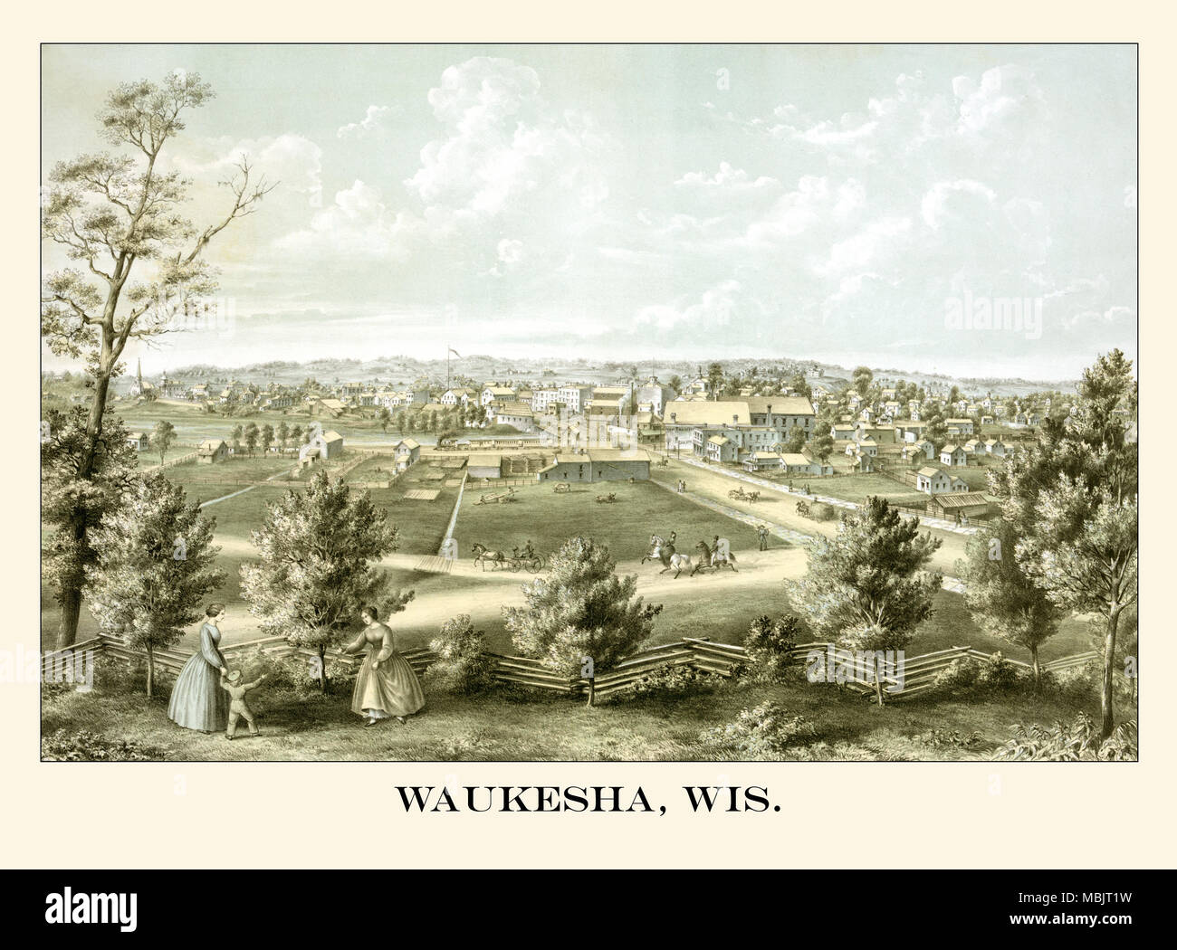 Waukesha aerial hi-res stock photography and images - Alamy
