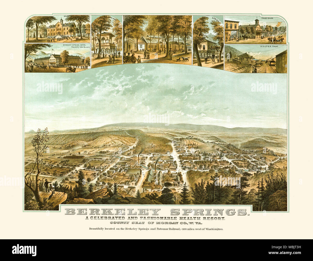 Berkeley springs hi-res stock photography and images - Alamy