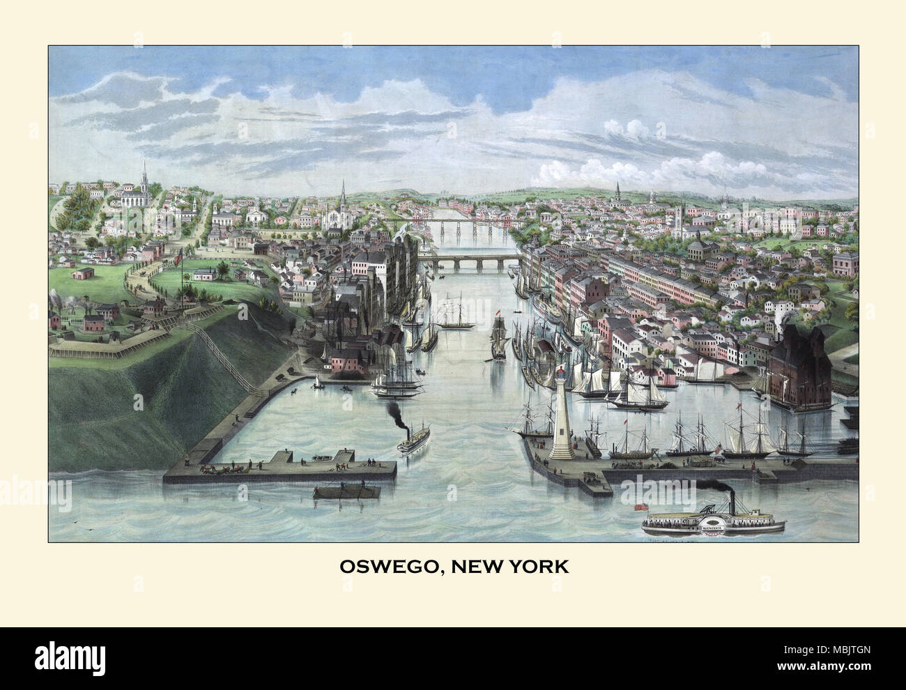 Oswego, New York Stock Photo - Alamy