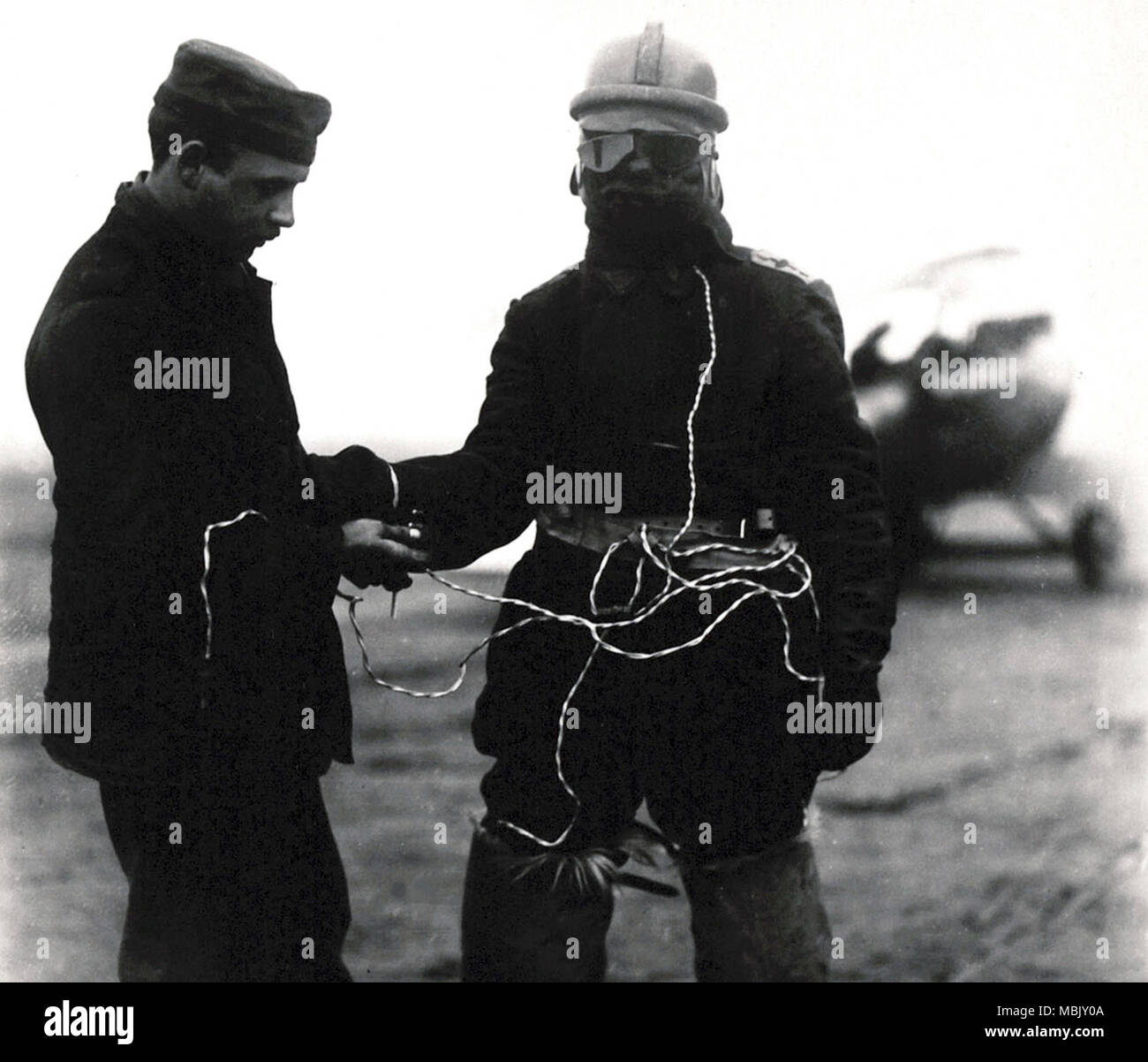 Wwi pilot cockpit hi-res stock photography and images - Alamy