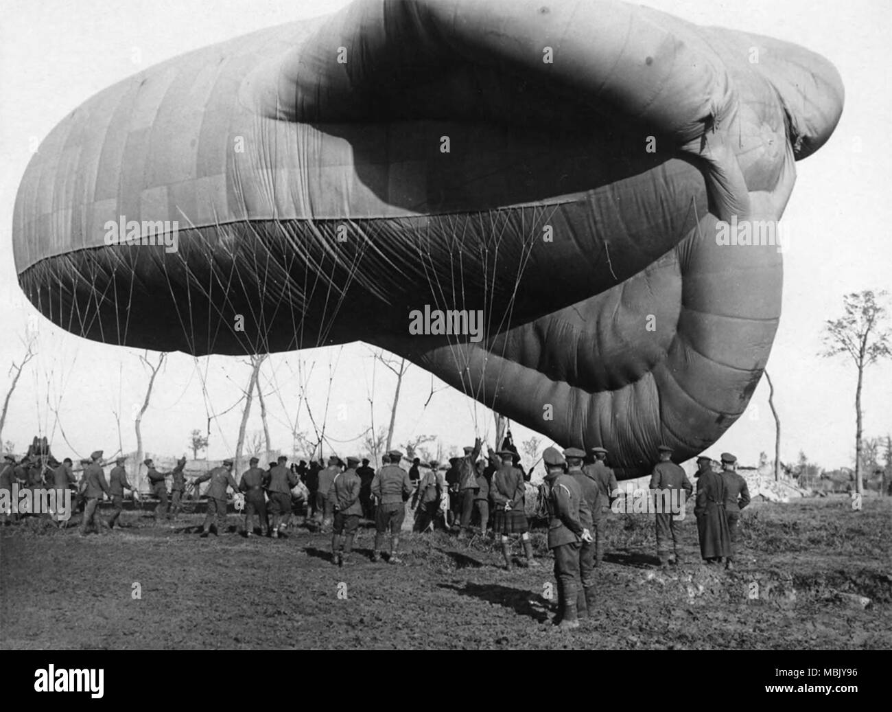 Aerial reconnaissance balloon hi-res stock photography and images - Alamy