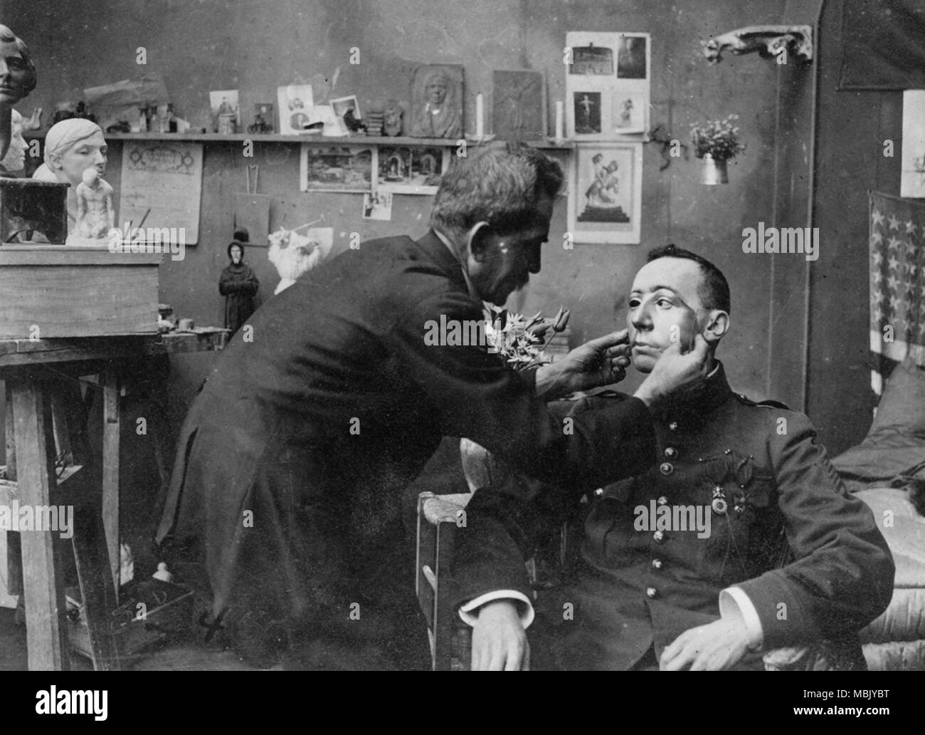 War surgery Black and White Stock Photos & Images - Alamy