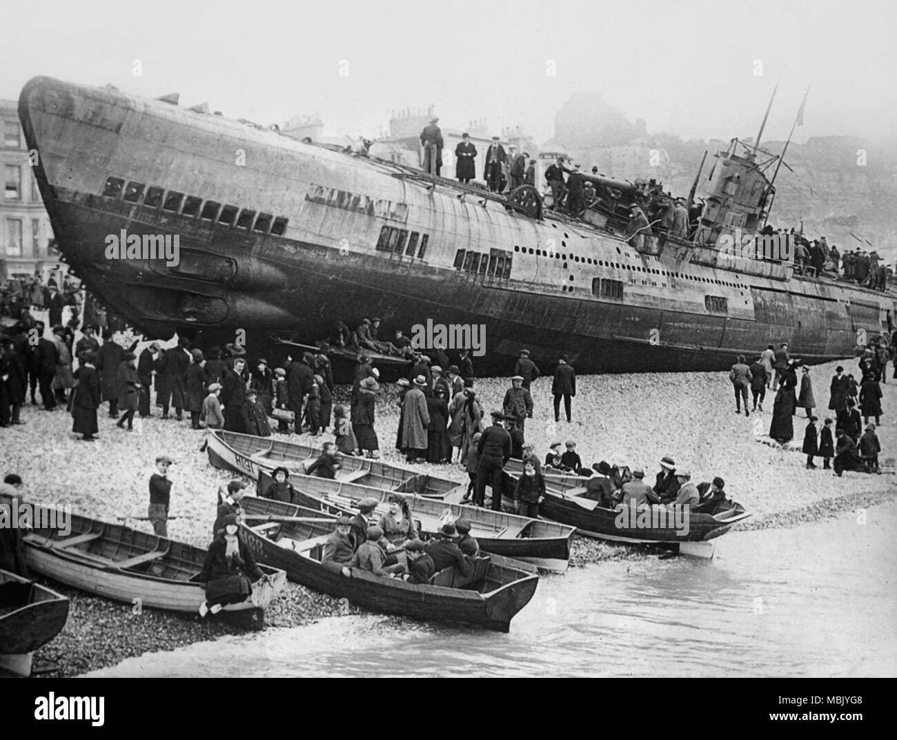 Surrender of u boat hi-res stock photography and images - Alamy