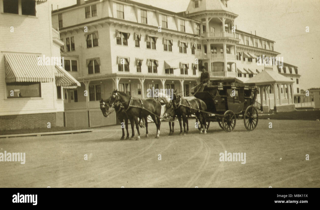 Tally Ho Coach Stock Photo - Alamy