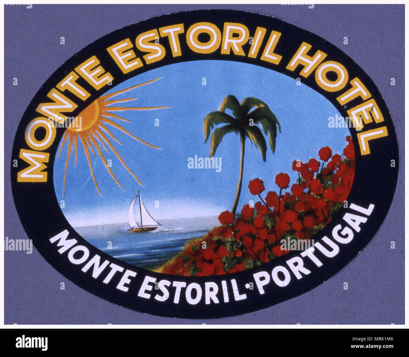 Monte Estoril Hotel Stock Photo - Alamy