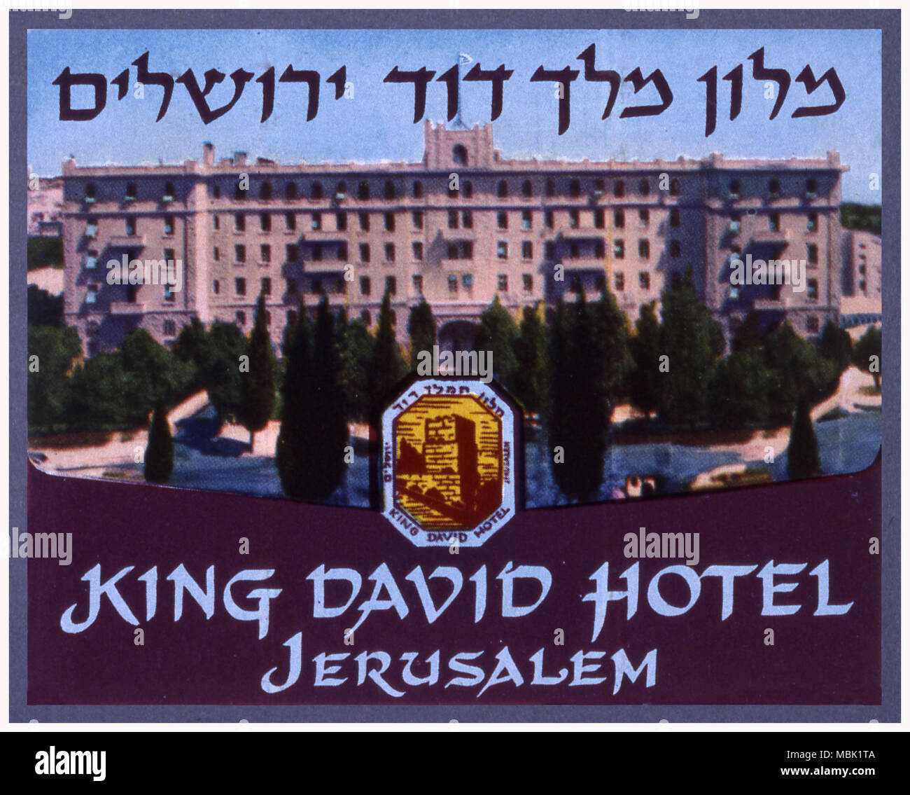 King david hotel hi-res stock photography and images - Alamy
