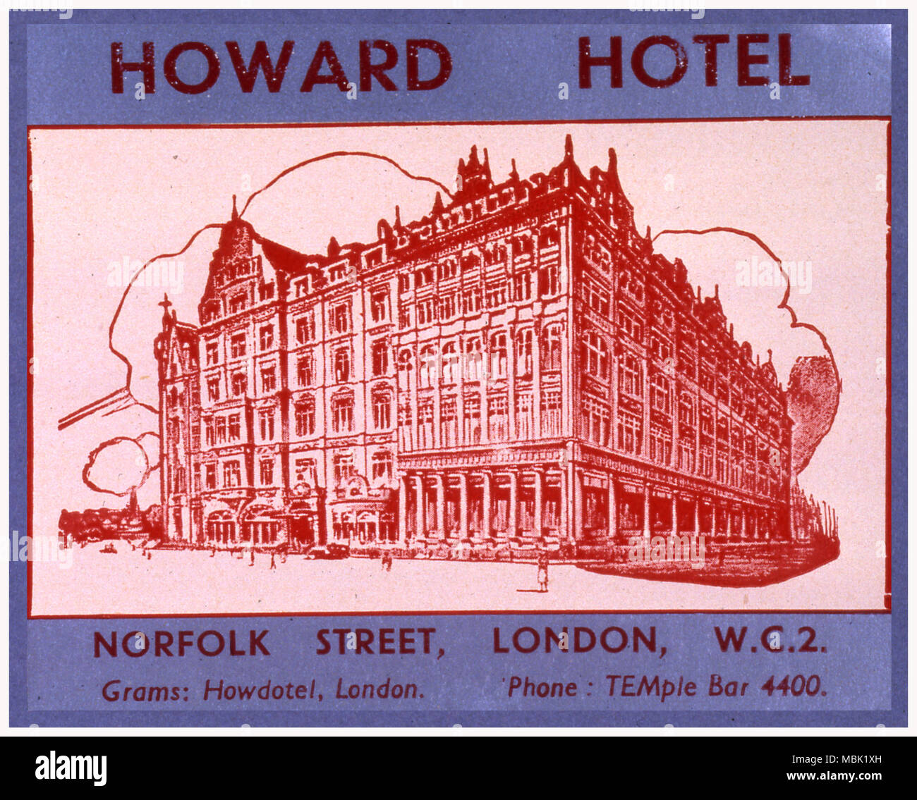 Howard hotel london hi-res stock photography and images - Alamy