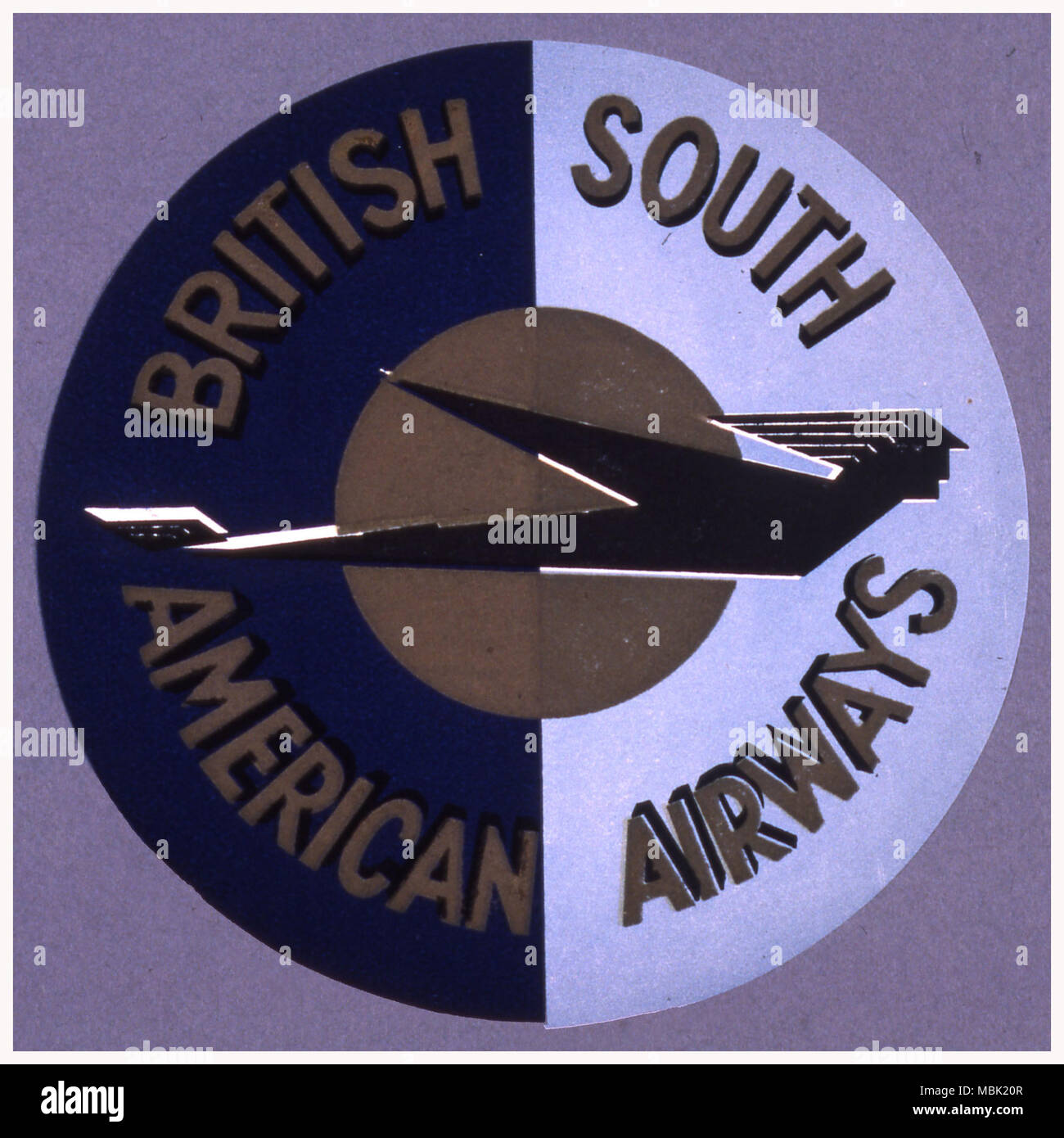 British airways label hi-res stock photography and images - Alamy