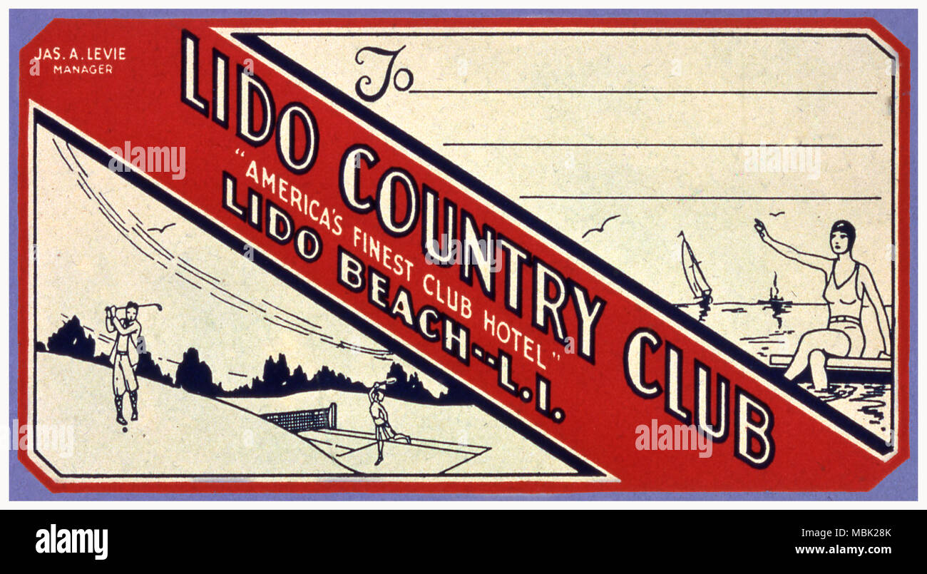 Lido Country Club Stock Photo - Alamy