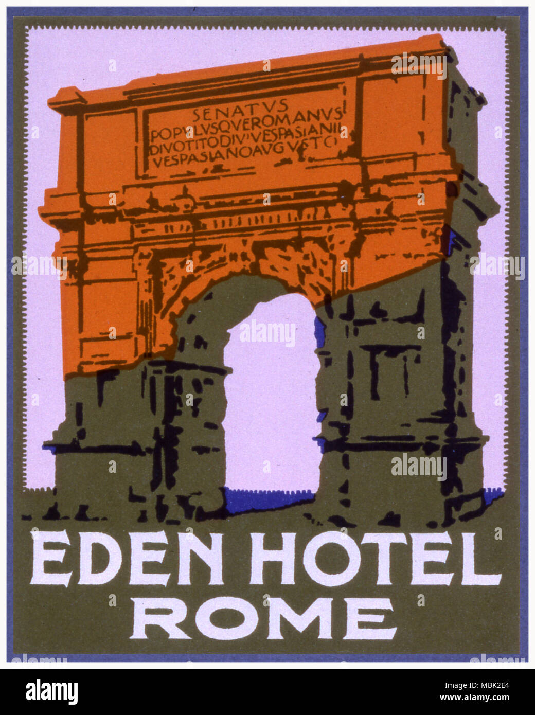 Eden hotel rome hi-res stock photography and images - Alamy