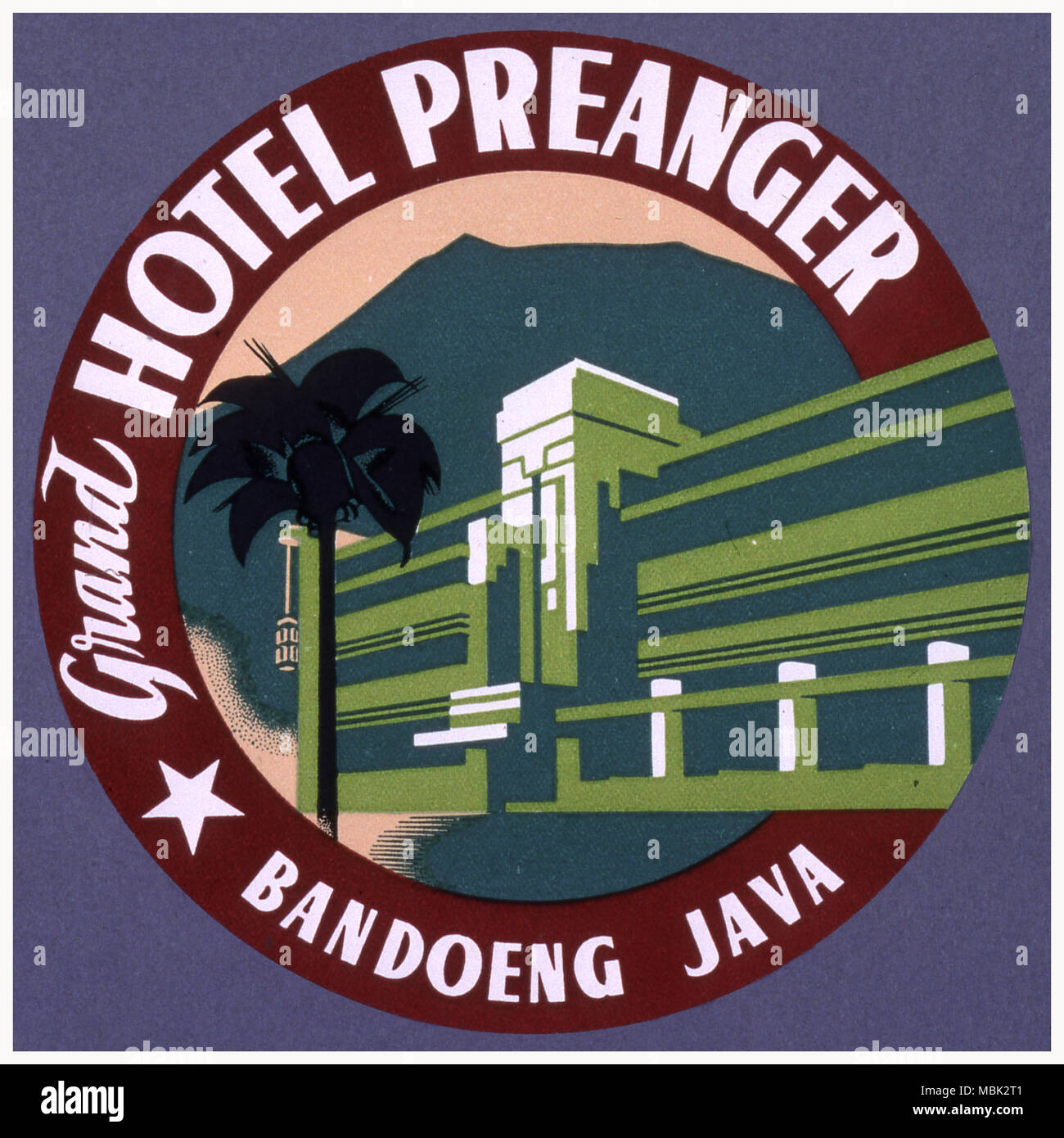 Grand Hotel Preanger Stock Photo - Alamy