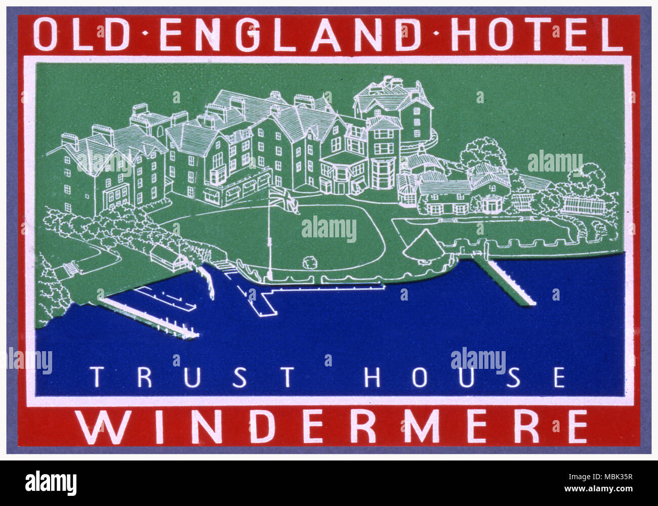 Old England Hotel Stock Photo - Alamy