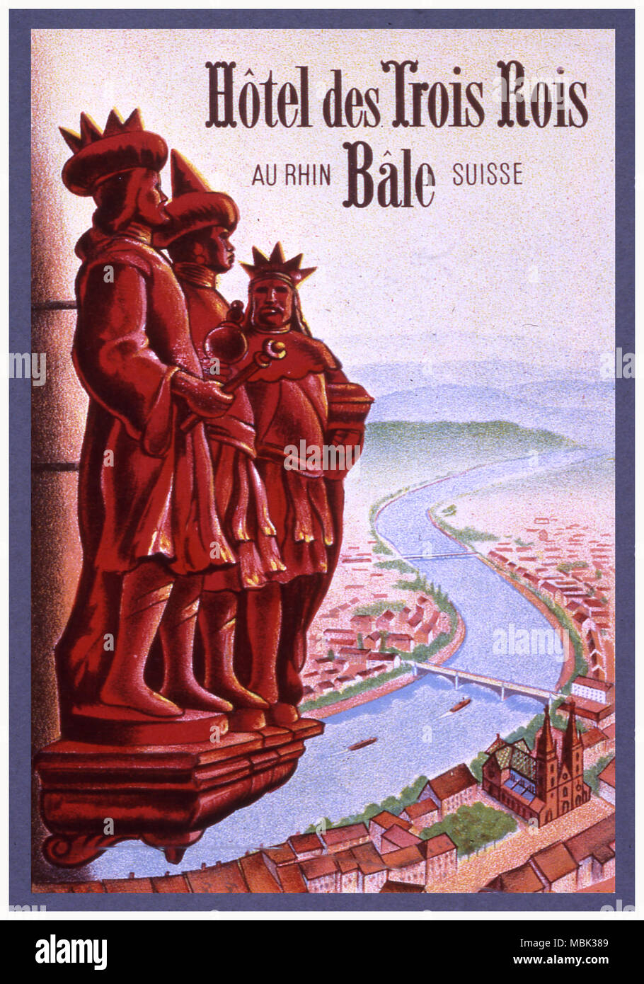 Hotel Trois Rois Stock Photo - Alamy