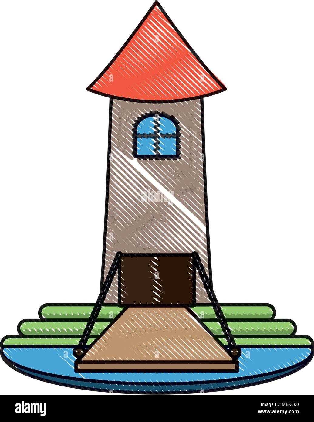 Medieval Drawbridge Cartoon