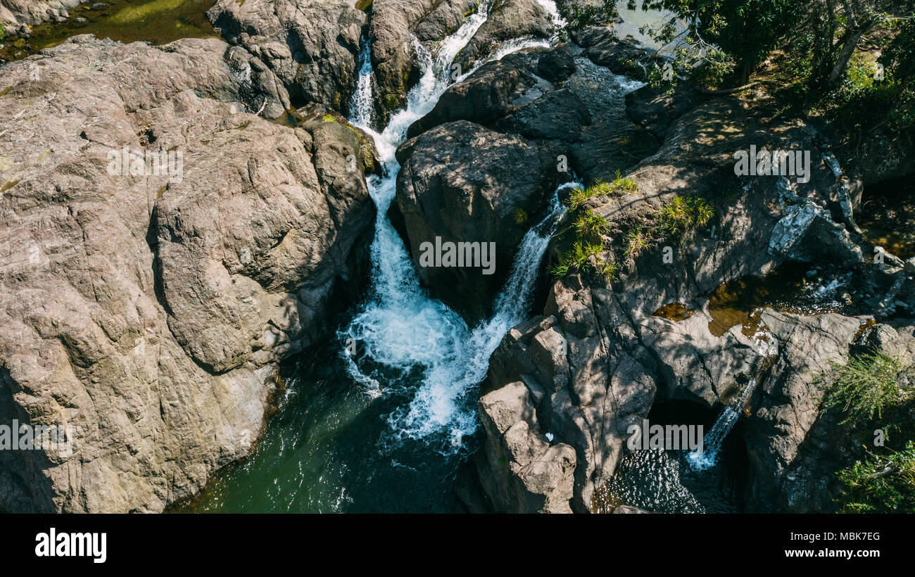 Above waterfall hi-res stock photography and images - Alamy