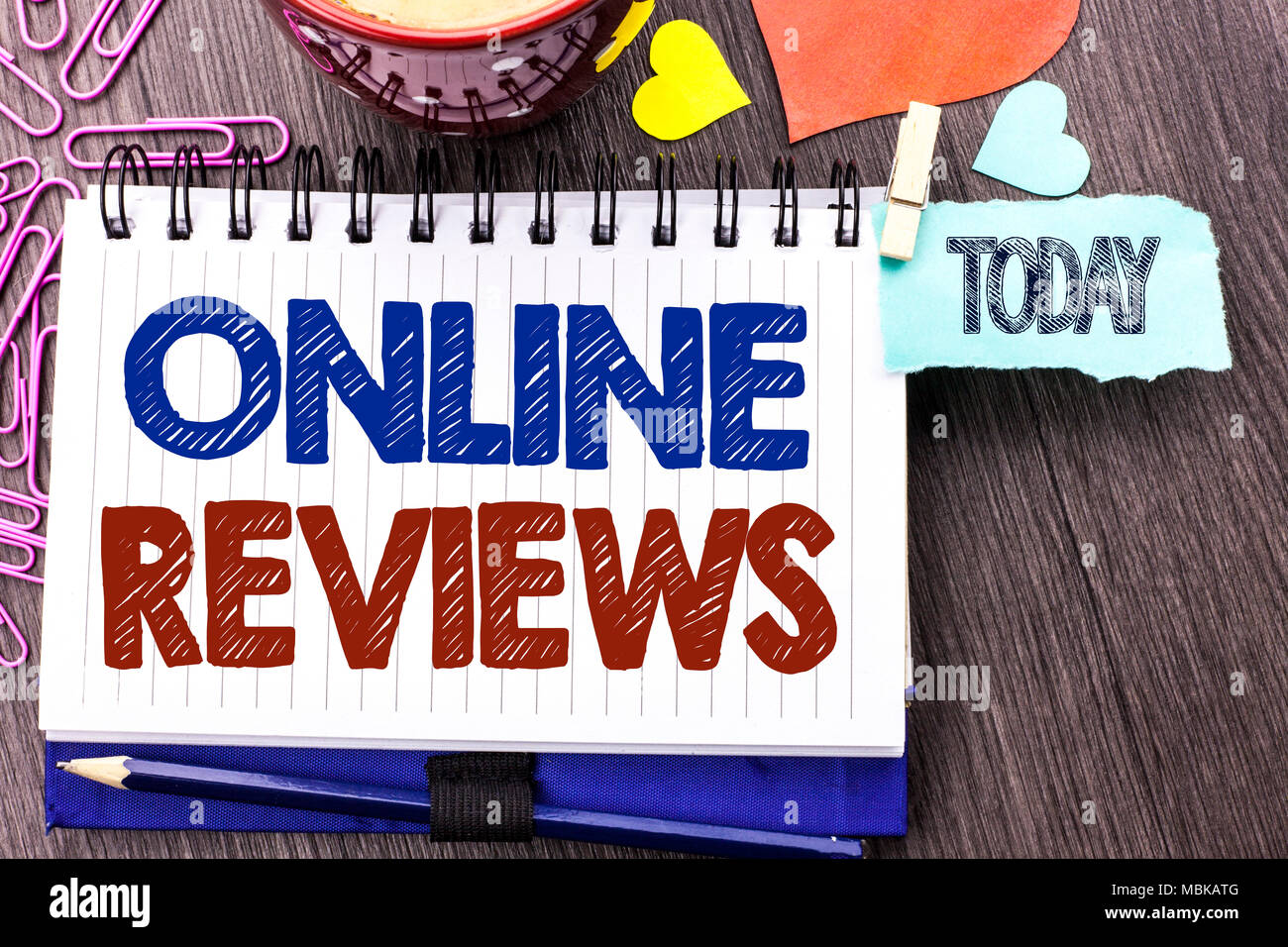 Handwriting text writing Online Reviews. Concept meaning Internet ...