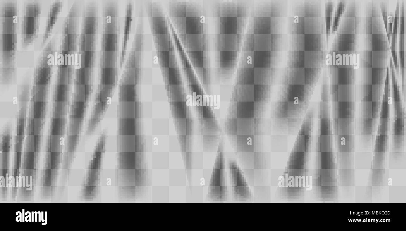 a real transparent plastic warp texture vector Stock Vector Image & Art ...