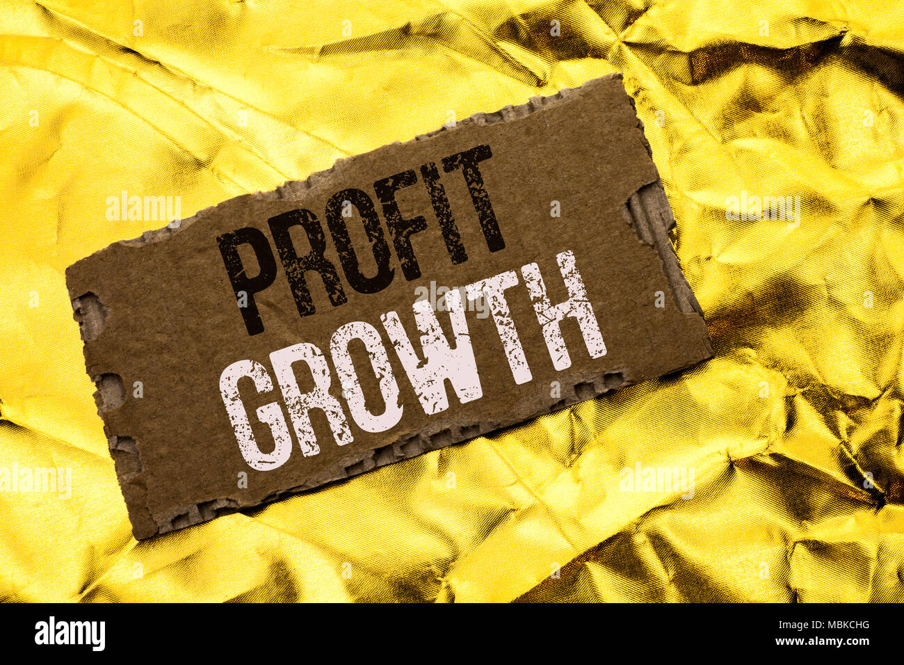 Writing note showing Profit Growth. Business photo showcasing Financial ...