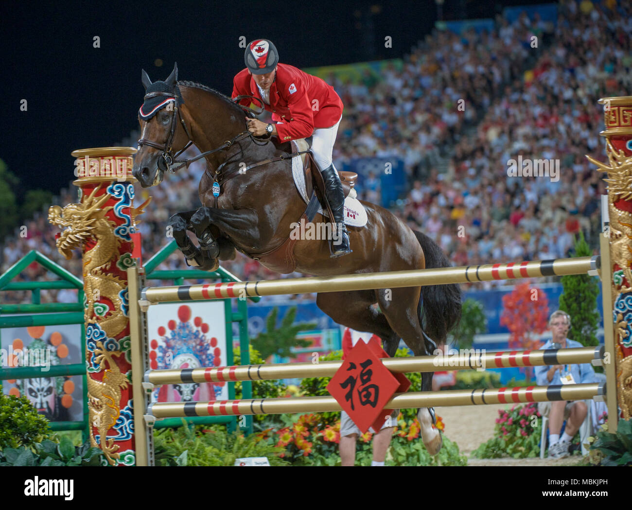 Olympic show jumping gold hi-res stock photography and images - Alamy