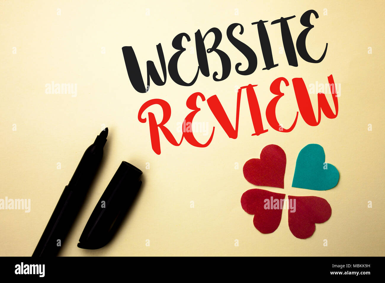 Word writing text Website Review. Business concept for Homepage ...