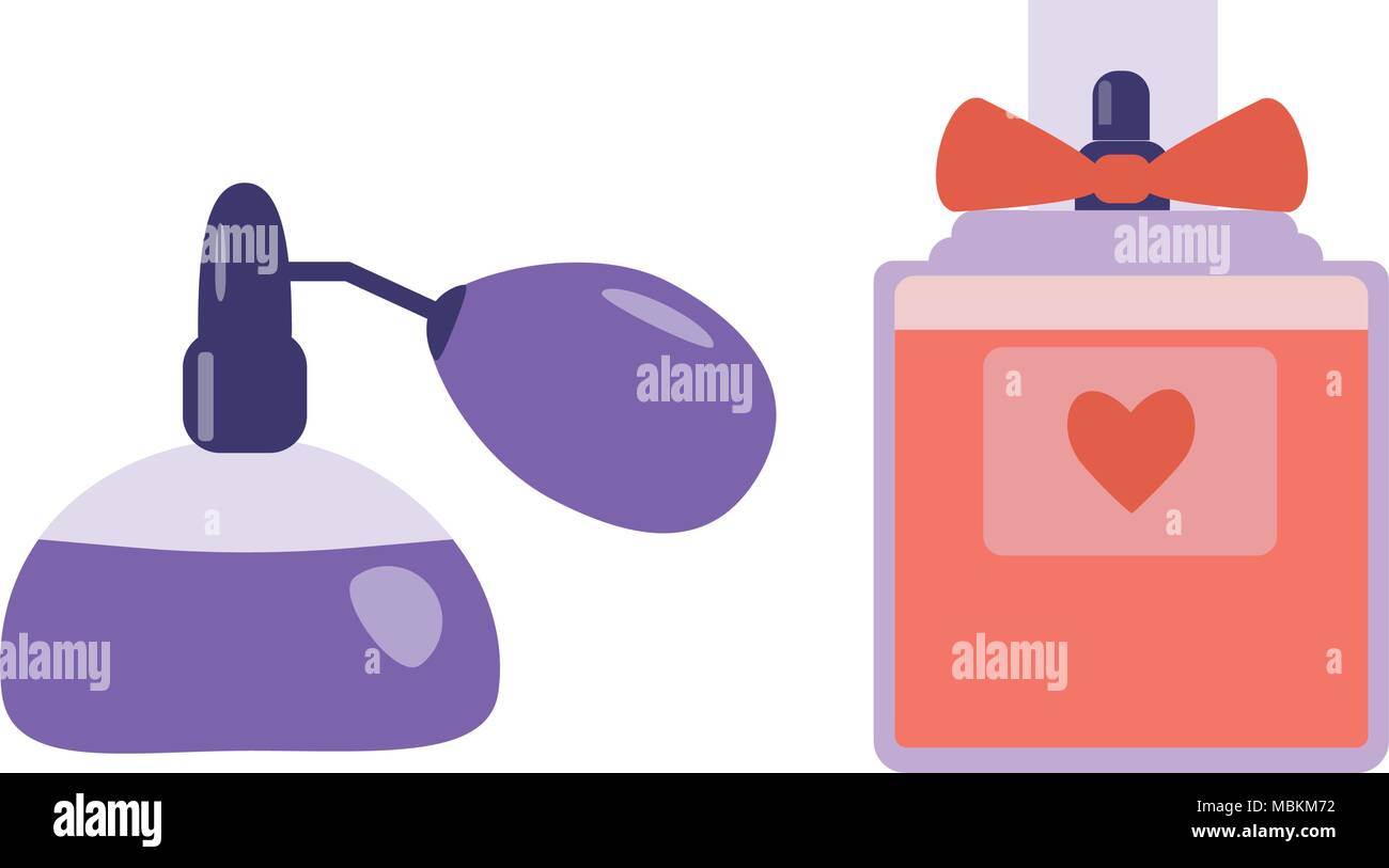 Woman perfume icon cartoon hi-res stock photography and images - Alamy