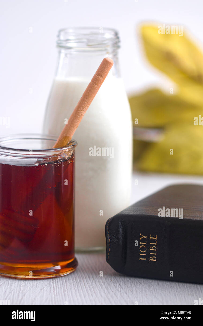 The land of Israel was flowing with milk and honey. It was God's way of ...