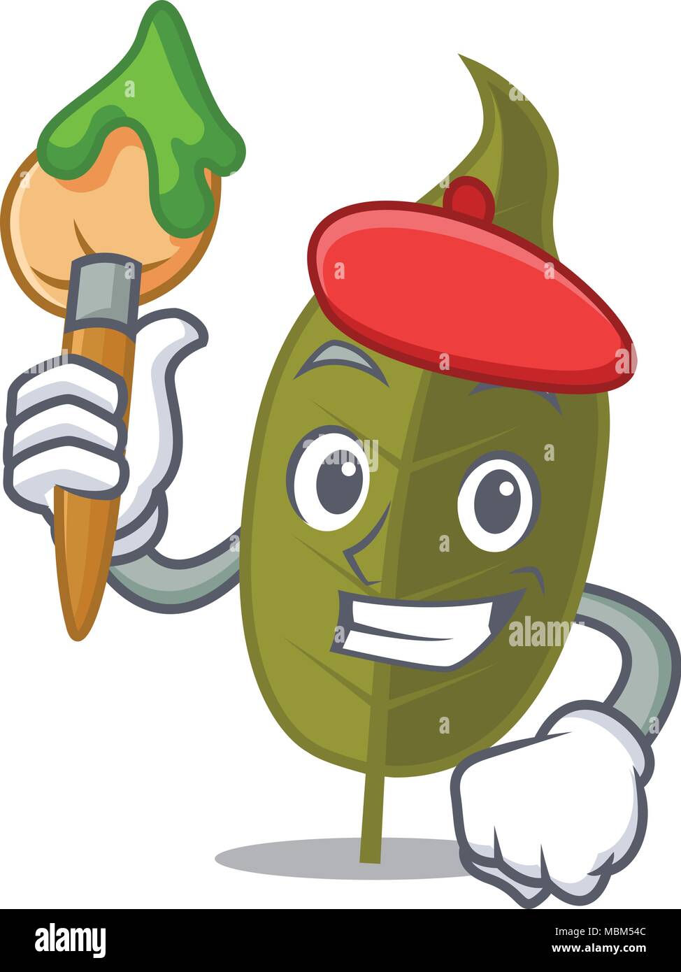 Bay leaf forest Stock Vector Images - Alamy