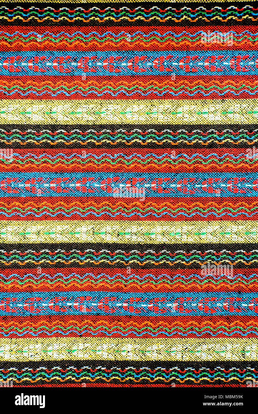 Tablecloth background with simple embroidery stitch Stock Photo - Alamy