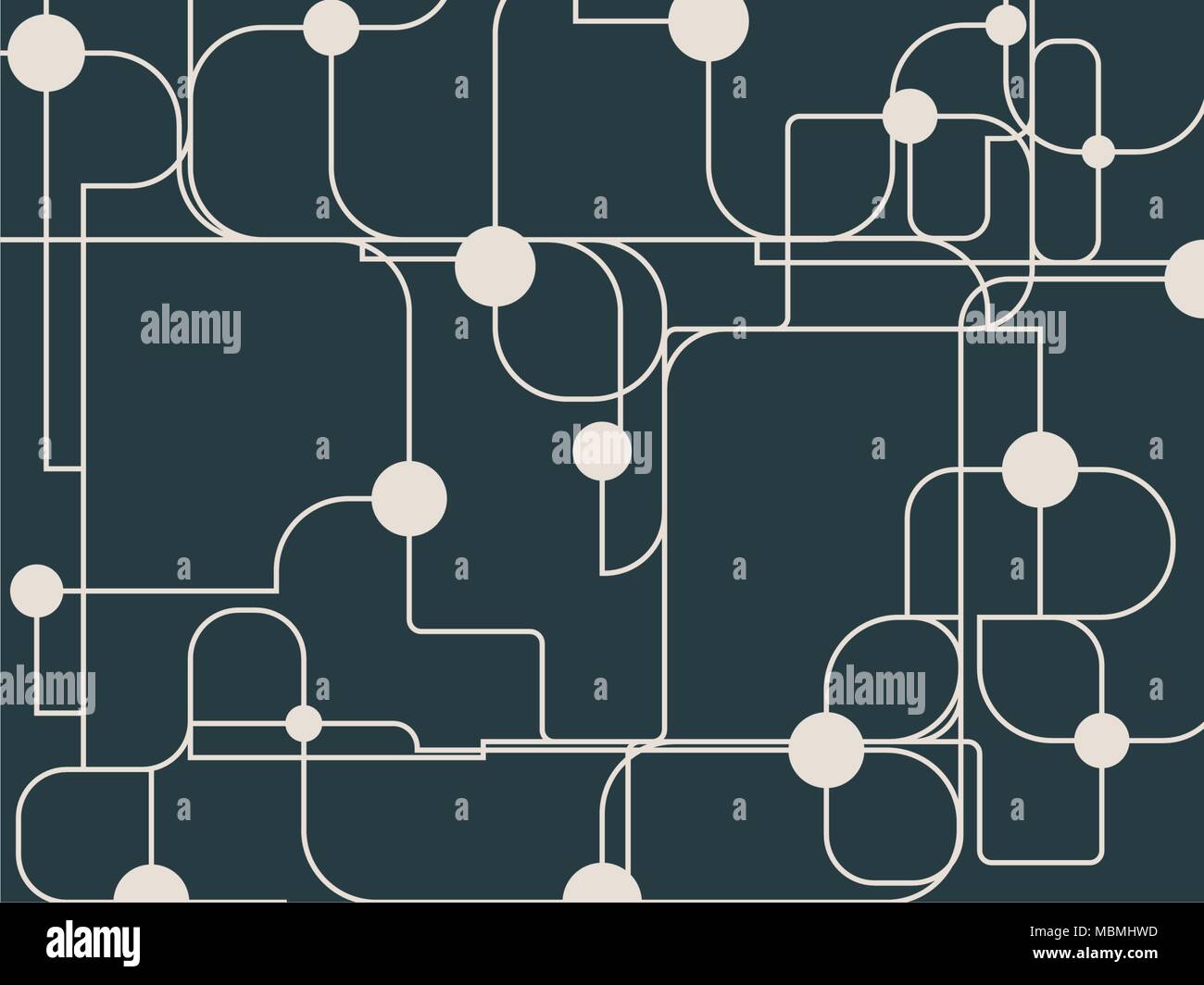 Molecule And Communication Background Stock Vector Image And Art Alamy