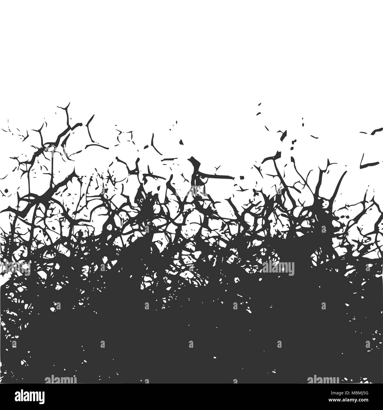 Grunge Cracks Effect Texture Stock Vector Image & Art - Alamy