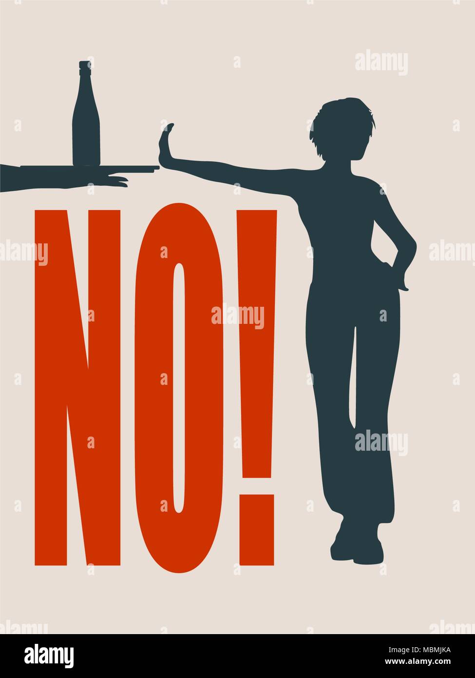 A young woman show stop gesture Stock Vector Image & Art - Alamy A young woman show stop gesture Stock Vector Image & Art - Alamy