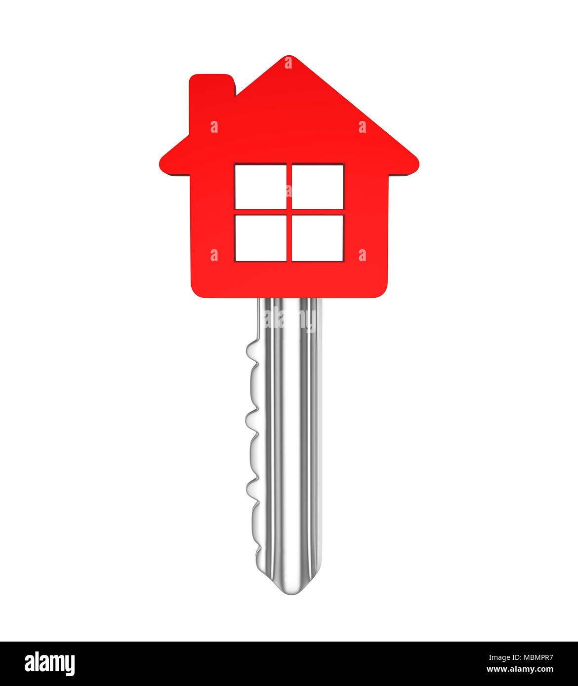 House Key Isolated Stock Photo - Alamy