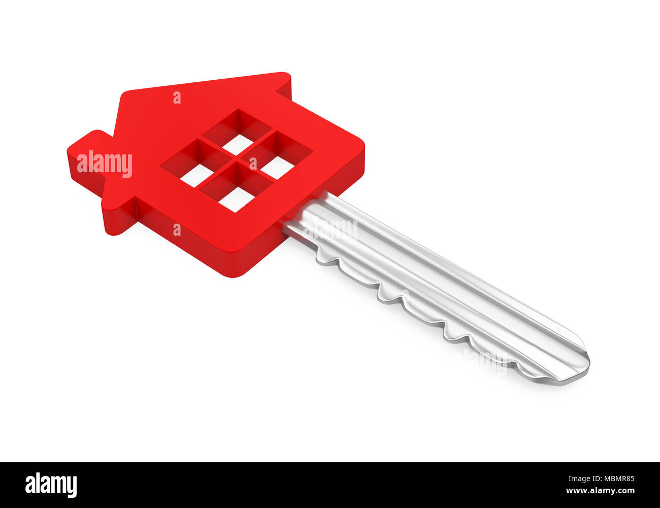 House Key Isolated Stock Photo - Alamy
