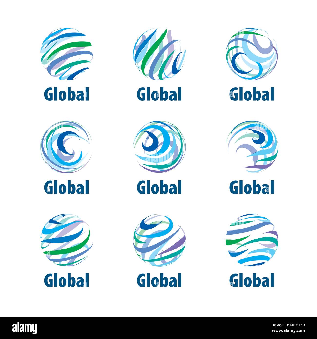 vector logo globe Stock Vector Image & Art - Alamy
