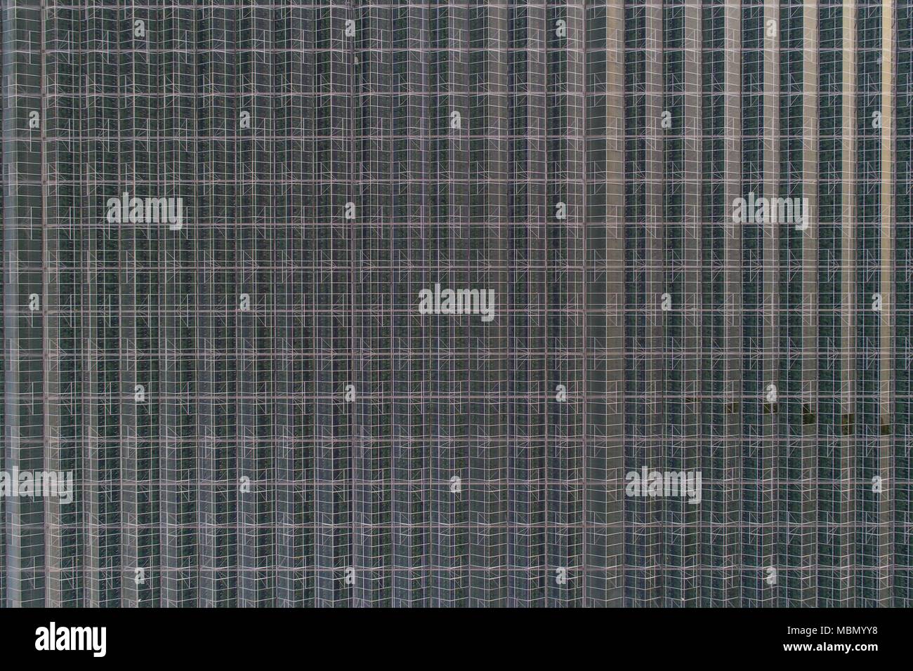Aerial view on large modern glass houses on farm Stock Photo - Alamy