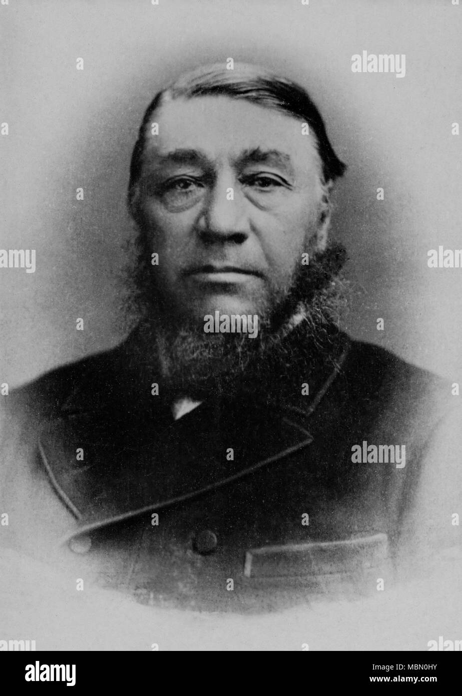 Portrait of Paul Kruger , President of the South African Republic ...