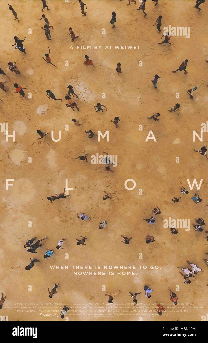 RELEASE DATE: October 20, 2017 TITLE: Human Flow STUDIO: AC Films ...