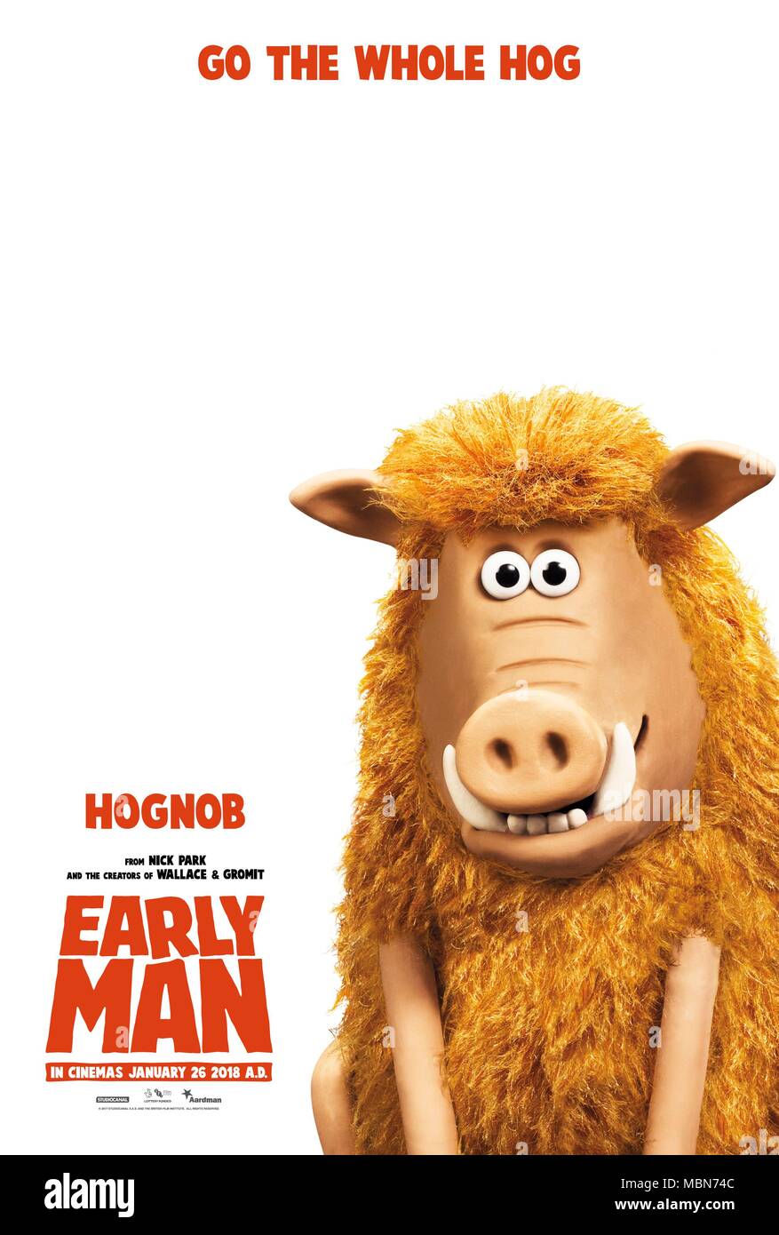 RELEASE DATE: February 16, 2018 TITLE: Early Man STUDIO: Lionsgate ...