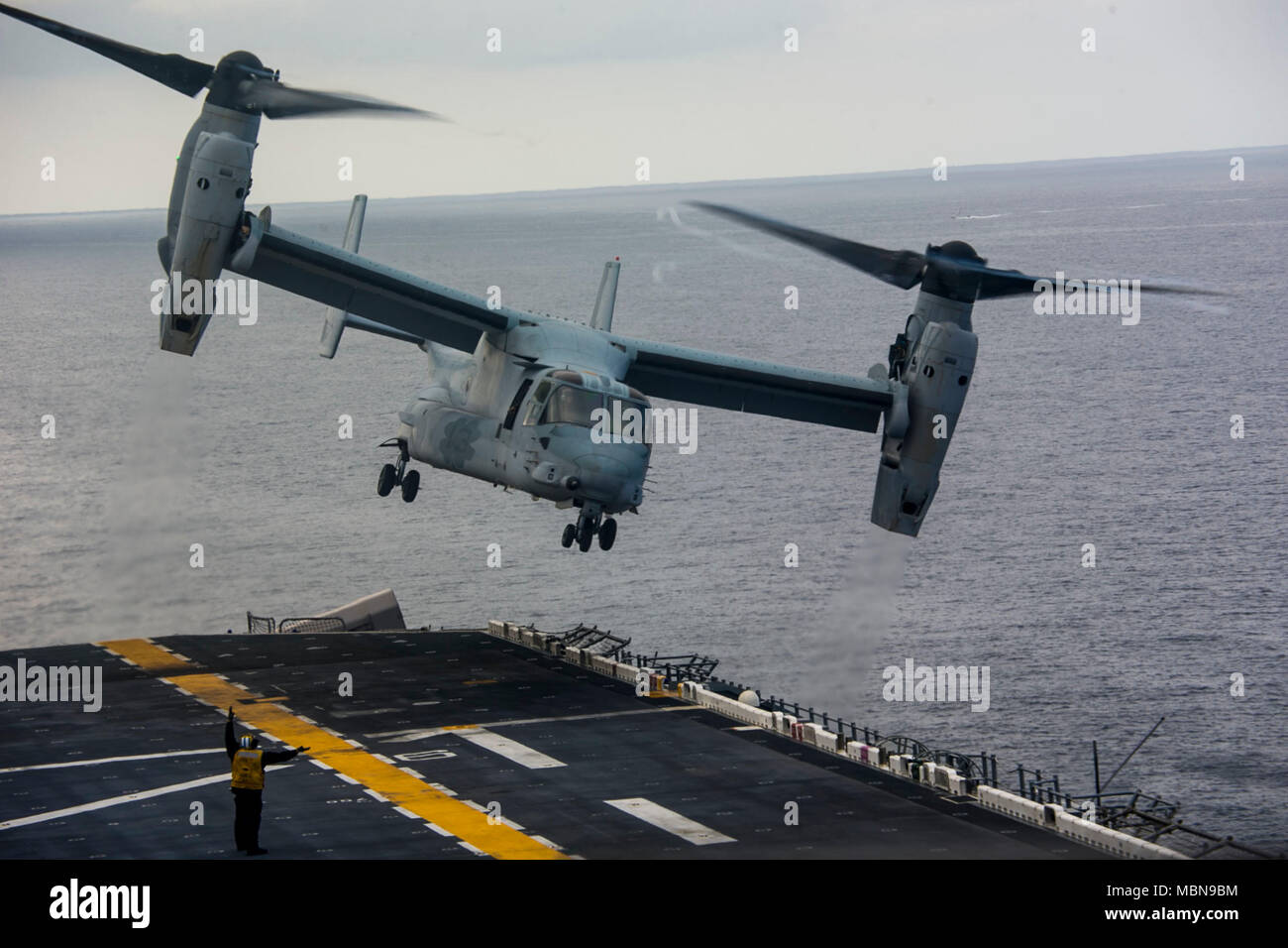 U.S. Marines with Marine Medium Tiltrotor Squadron 166 (reinforced ...