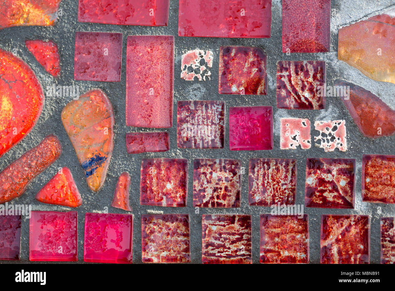 Tile Rounded Shape Pattern Stock Photos & Tile Rounded Shape Pattern ...