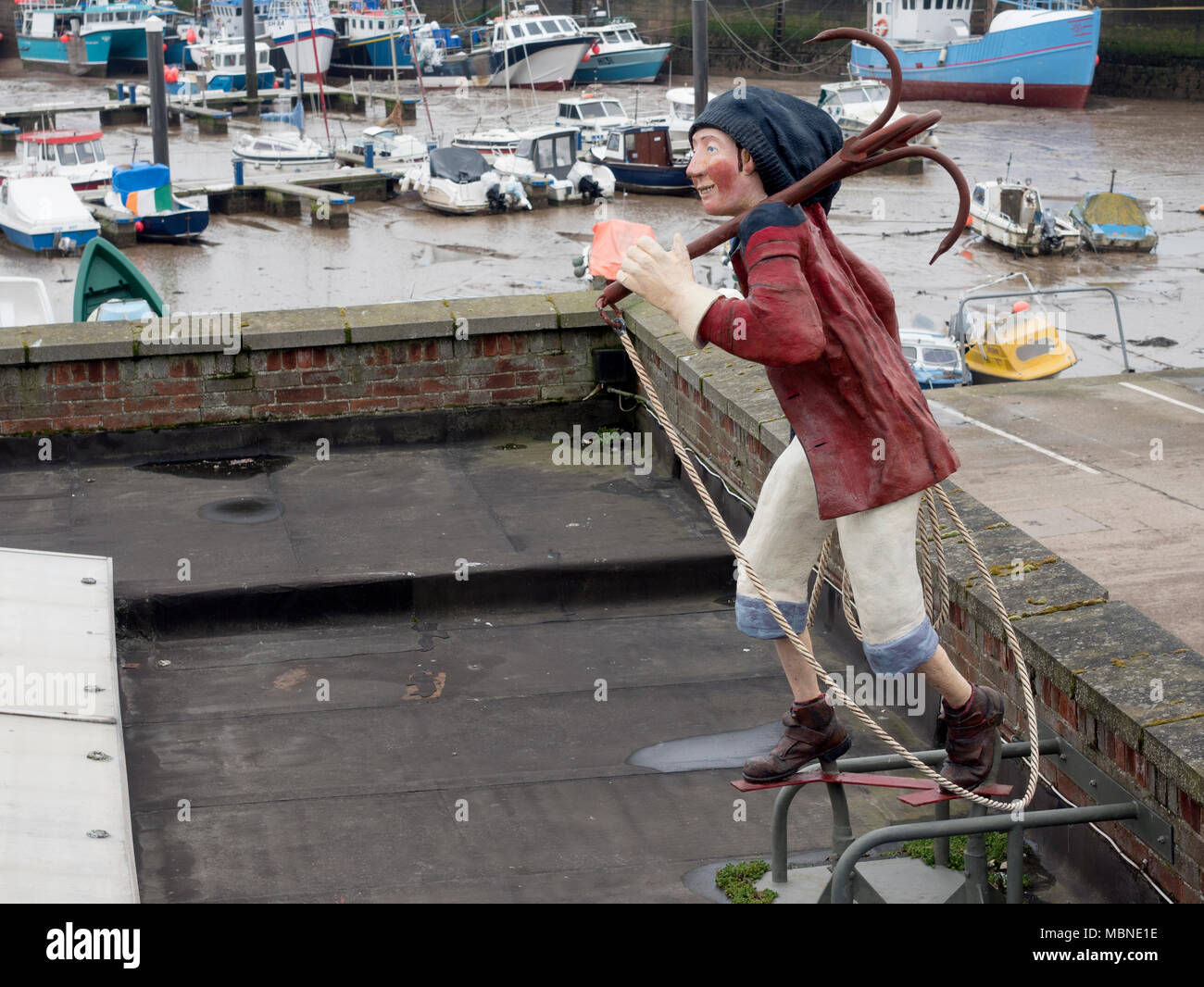 Anchorman sculpture hi-res stock photography and images - Alamy