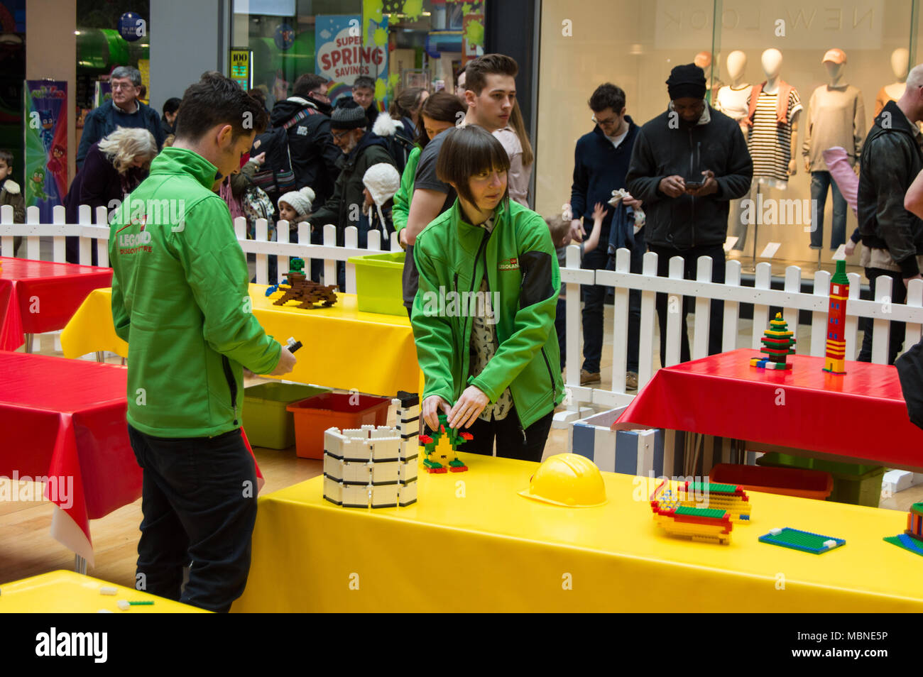 Lego recruitment competition at Birmingham Bullring shopping centre ...